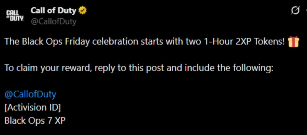 Black Ops 7 Season 1 Double XP, Blueprints, Animated Universal Camos ...