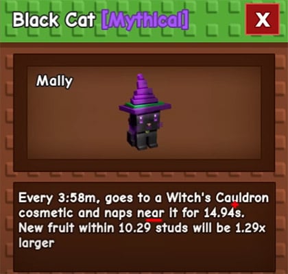 Grow a Garden: Black Cat - New Pet To Make You Rich!